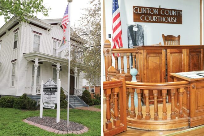 Clinton County Historical Society Museum Honors Judge Sidney Breese And ...